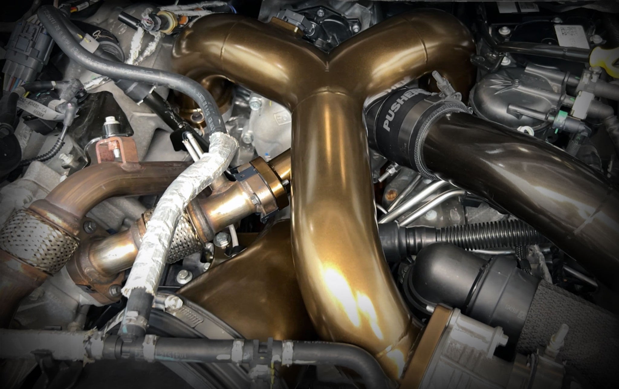 Pusher Powerflow Intake Manifold / Turbo Inlet Package - 6.7 Powerstro ...