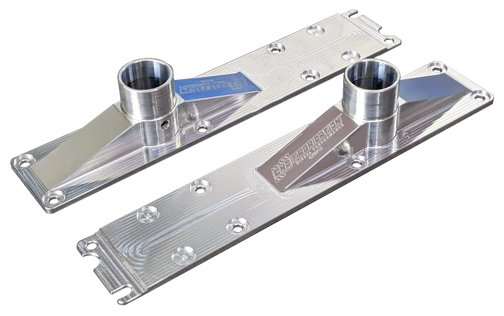 CNC Fab 8 Bolt Billet Intake Plenums - 7.3 Powerstroke (1994.5-1995 ...