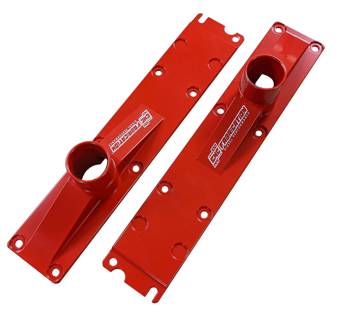 CNC Fab 8 Bolt Billet Intake Plenums - 7.3 Powerstroke (1994.5-1995 ...